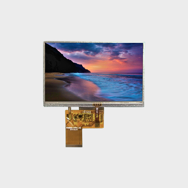 Medium And Small RGB LCD Display 5.0 Inch 800×480 600Nits For Handheld ...