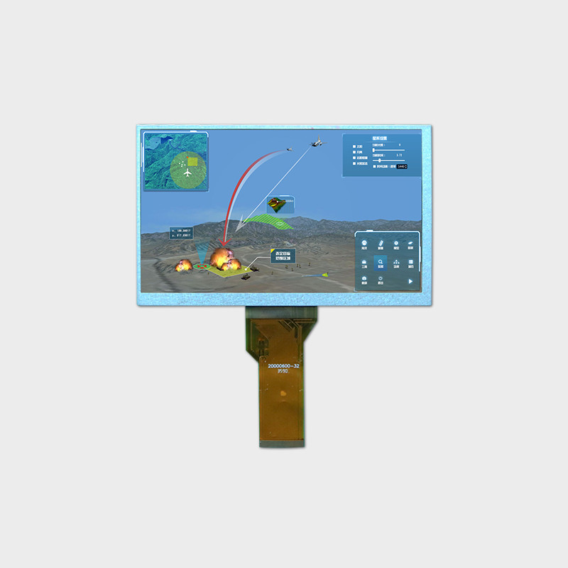 7.0 Inch Medium And Small LCD Screen 800×480 RGB 1000 Nits Display